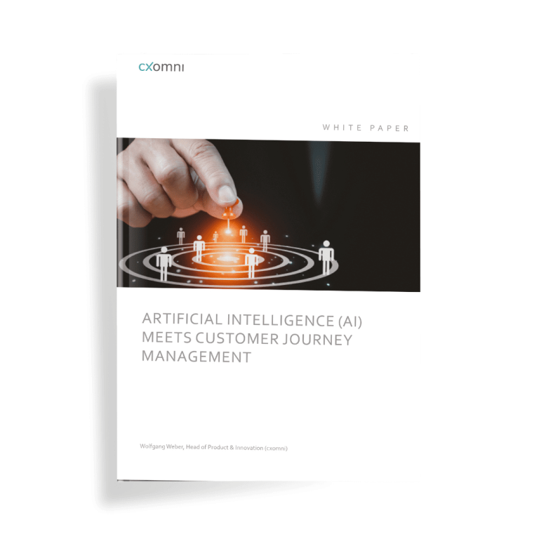 CX Expert White Paper: AI meets Journey Management CX Expert White Paper: AI meets Journey Management